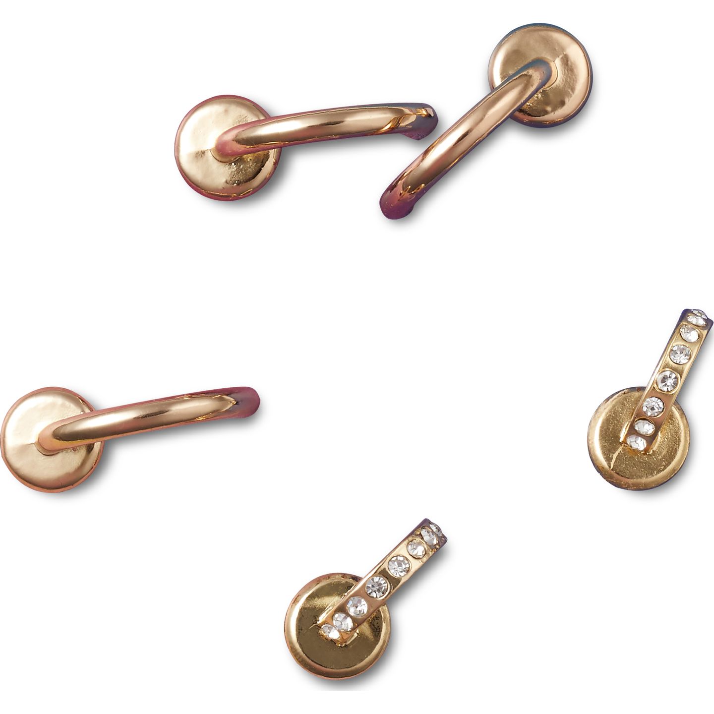 Crocs™ Jibbitz Summer Nostalgia Gold 5 Pack | crocs.lv