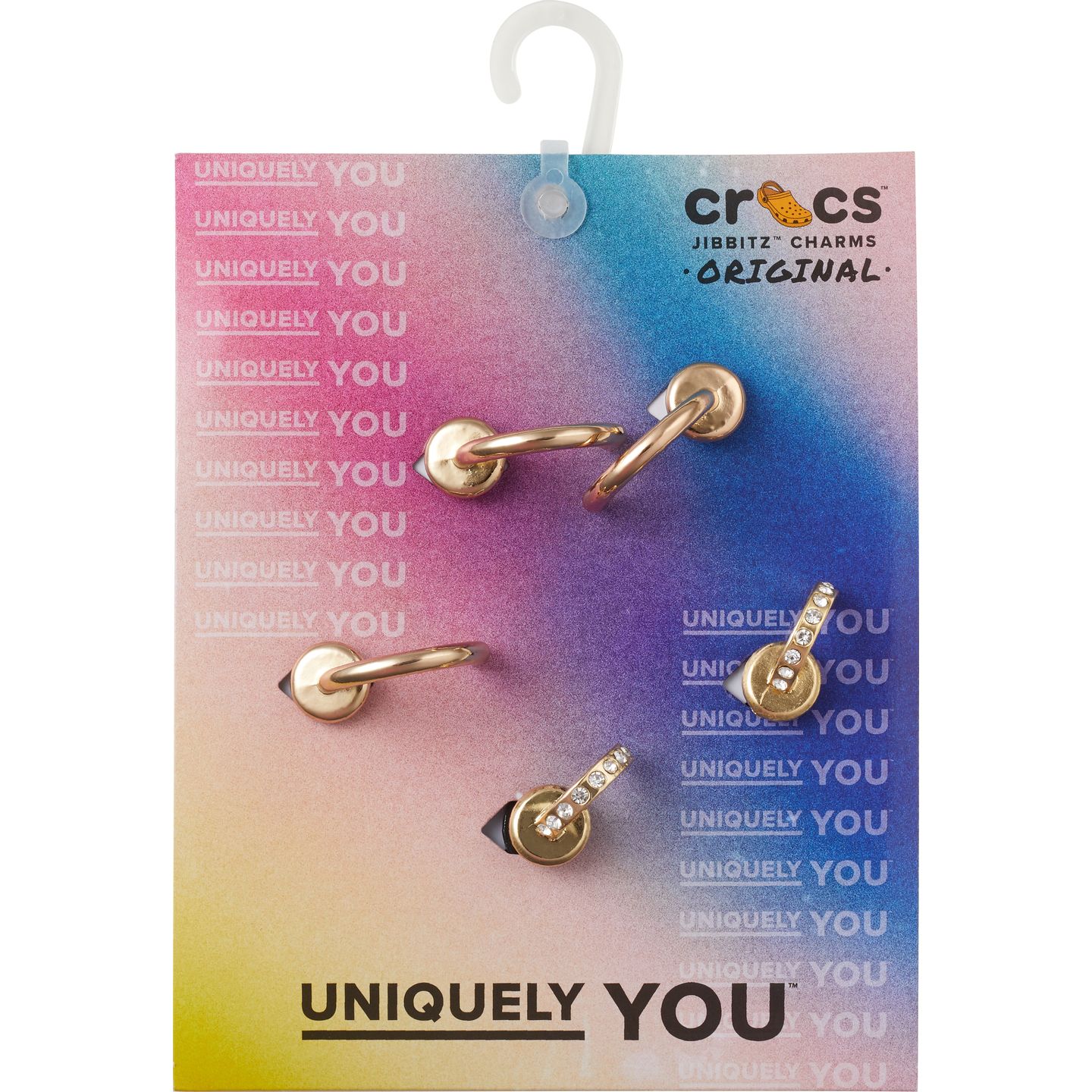 Crocs™ Jibbitz Summer Nostalgia Gold 5 Pack | crocs.lv